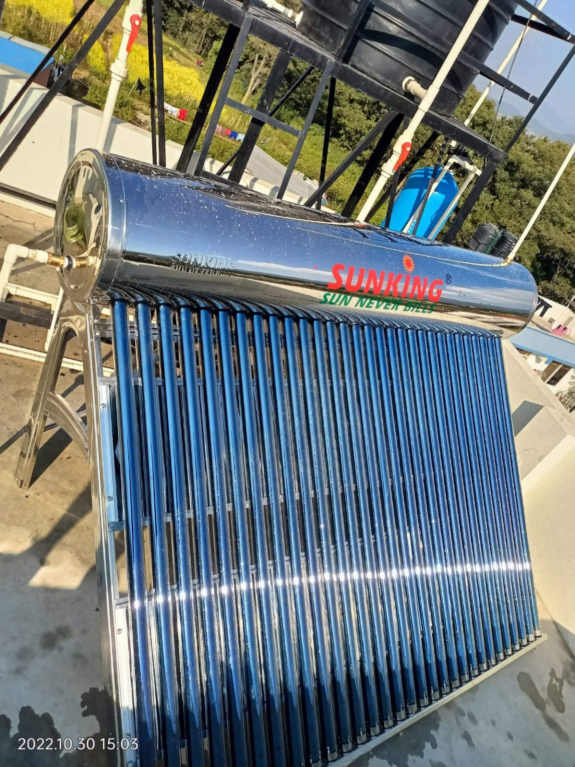 SUNKING SWH 25Tubes 300 ltr (water heater solar) - Solar heater and ...
