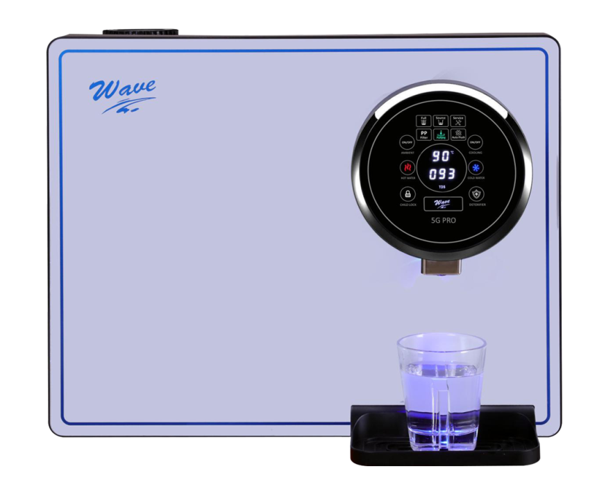 MODEL : WAVE 5G PRO - Solar heater and water filter traders